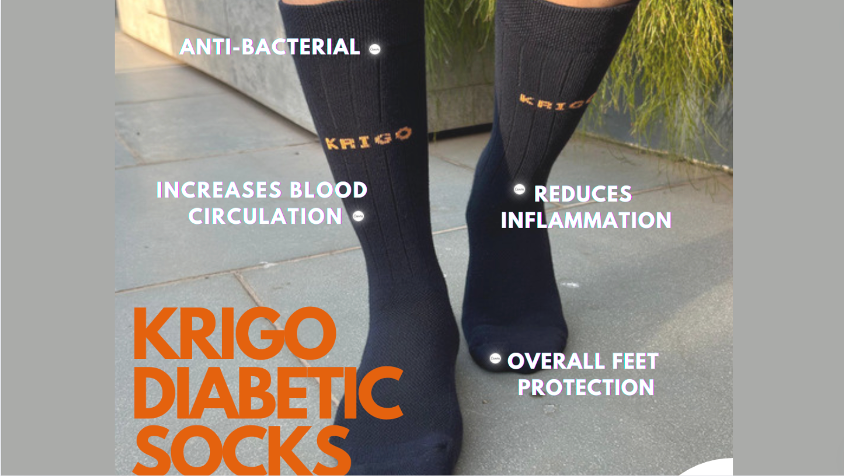 The Impact Of Diabetic Socks On Foot Health Over Time – KRIGO